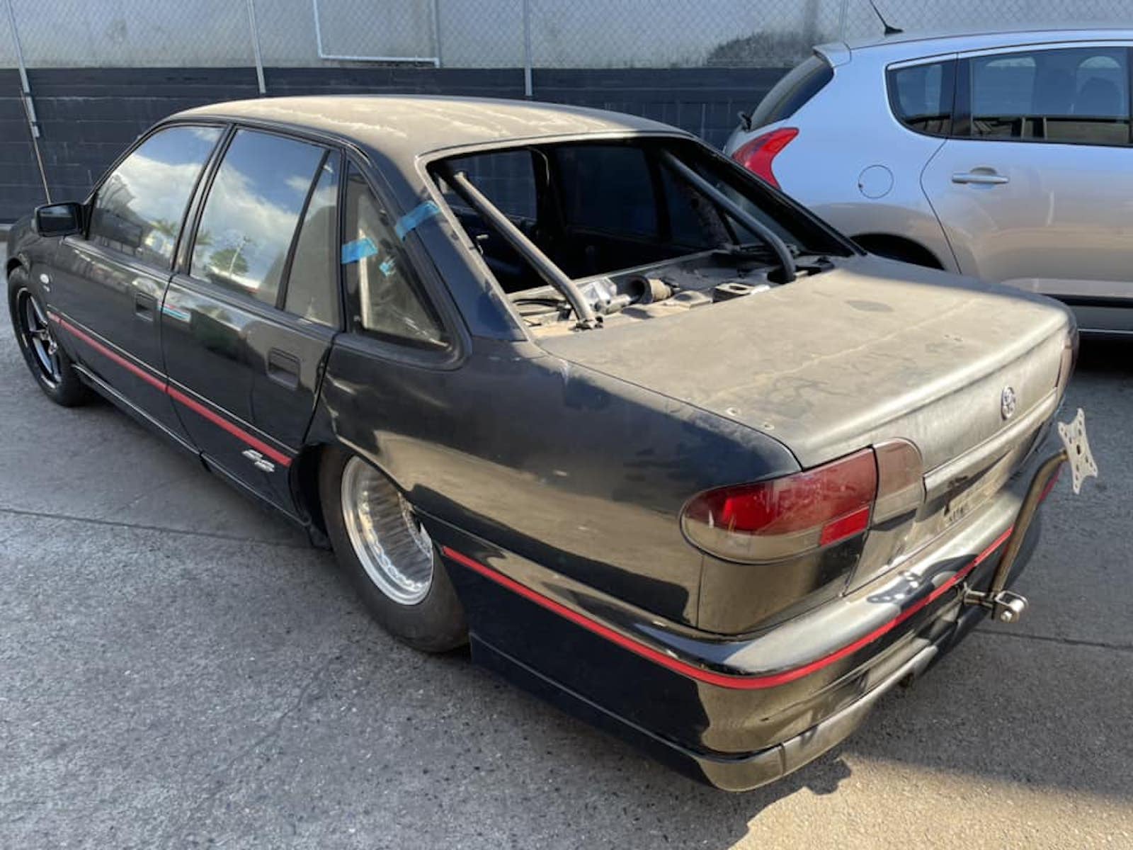 This Ss Commodore Is A Big Boosted Radial Fiend